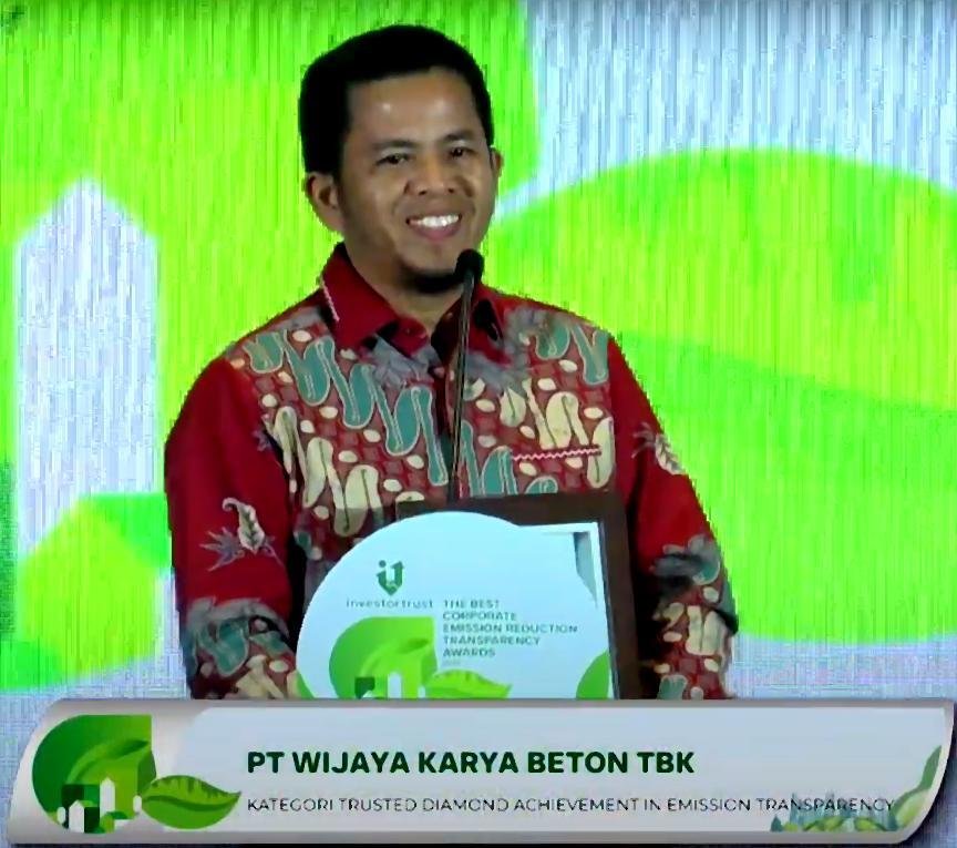 WIKA Beton Raih Penghargaan Emisi 2025, Jadi Pelopor Industri Hijau Di ...